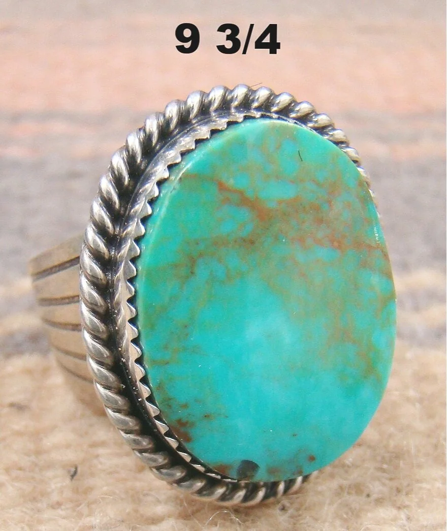 Authentic Native Men's Turquoise Rings- EAGLE ROCK TRADING POST-Native ...