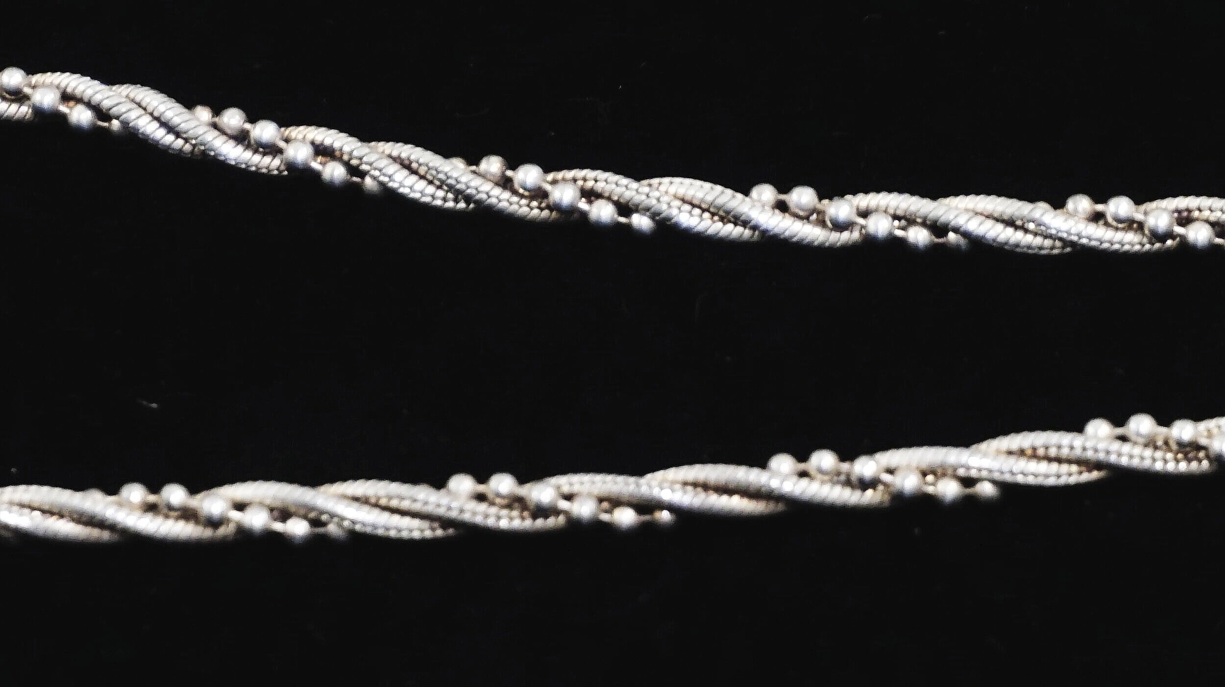 Sterling Silver and Gold Chains