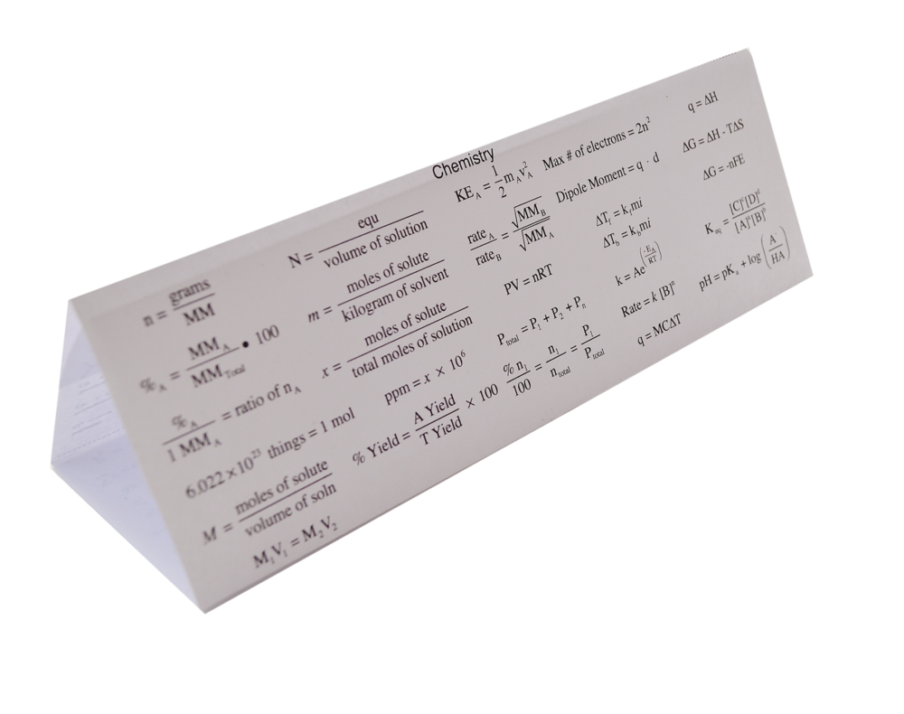 FREE MCAT Practice Questions 1 MCAT Prep Book Formula Sheet