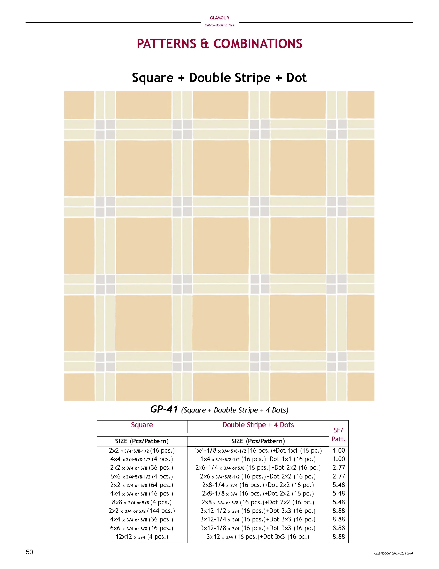 GLAMOUR Patterns — TICSA USA