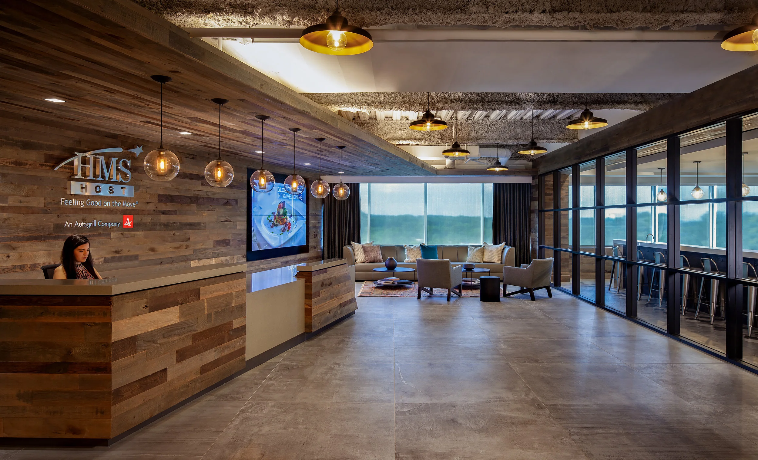 HMSHost | Bethesda, MD | Interiors Construction Project | Coakley ...