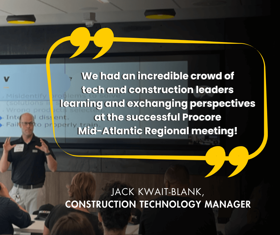 CWC Hosts Inaugural Procore Mid-Atlantic Conference | Bethesda, MD ...