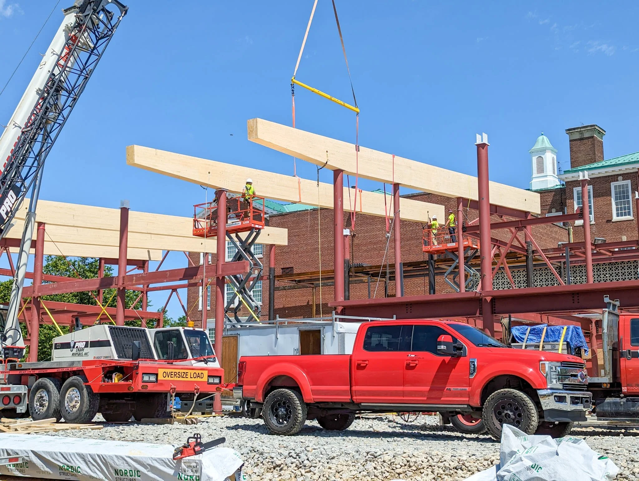 From Quebec to Petworth: Mass Timber Installed at Truesdell Elementary ...