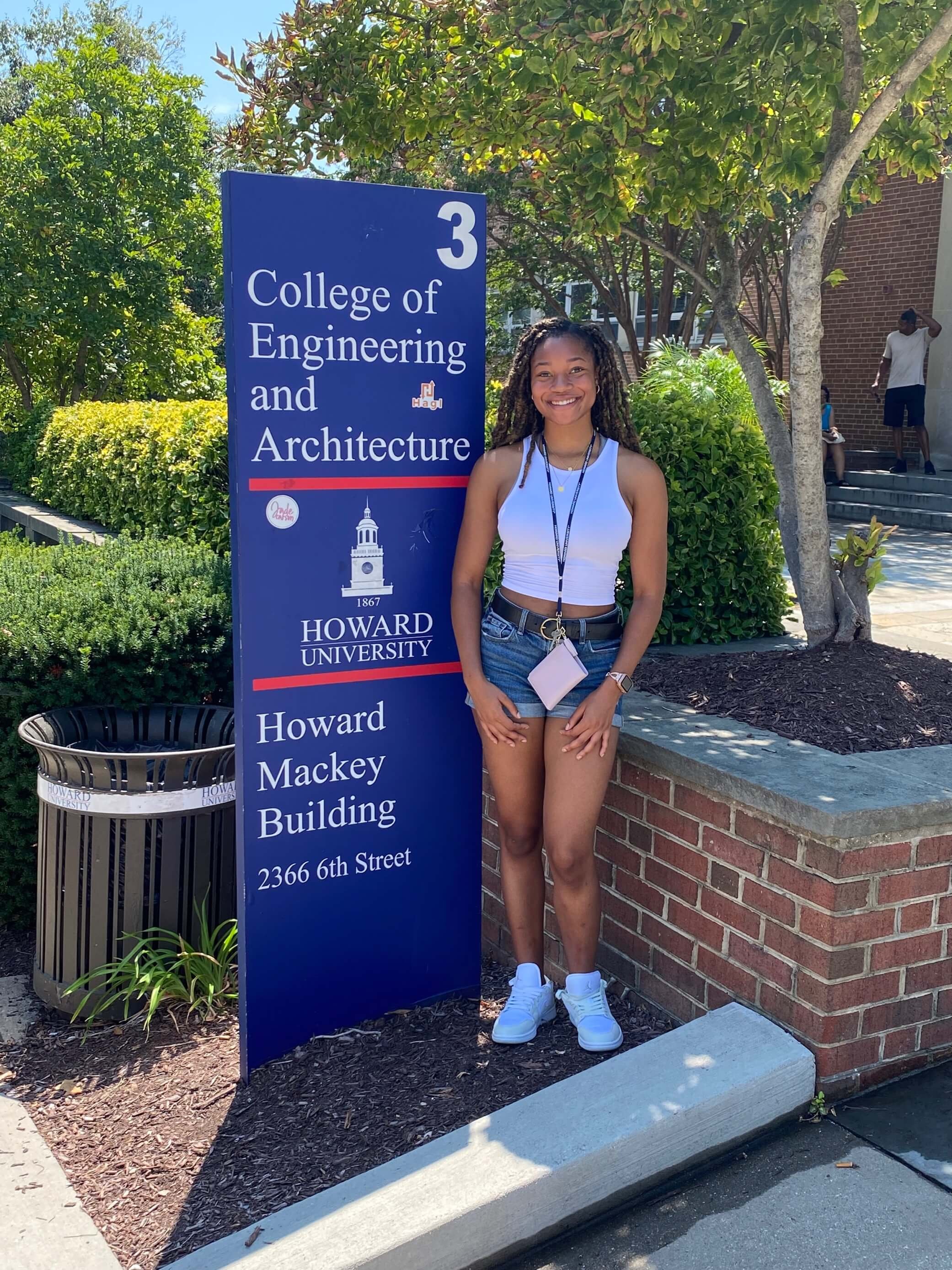 CWC Intern and Howard University Student, Dallas Brooks - Construction ...