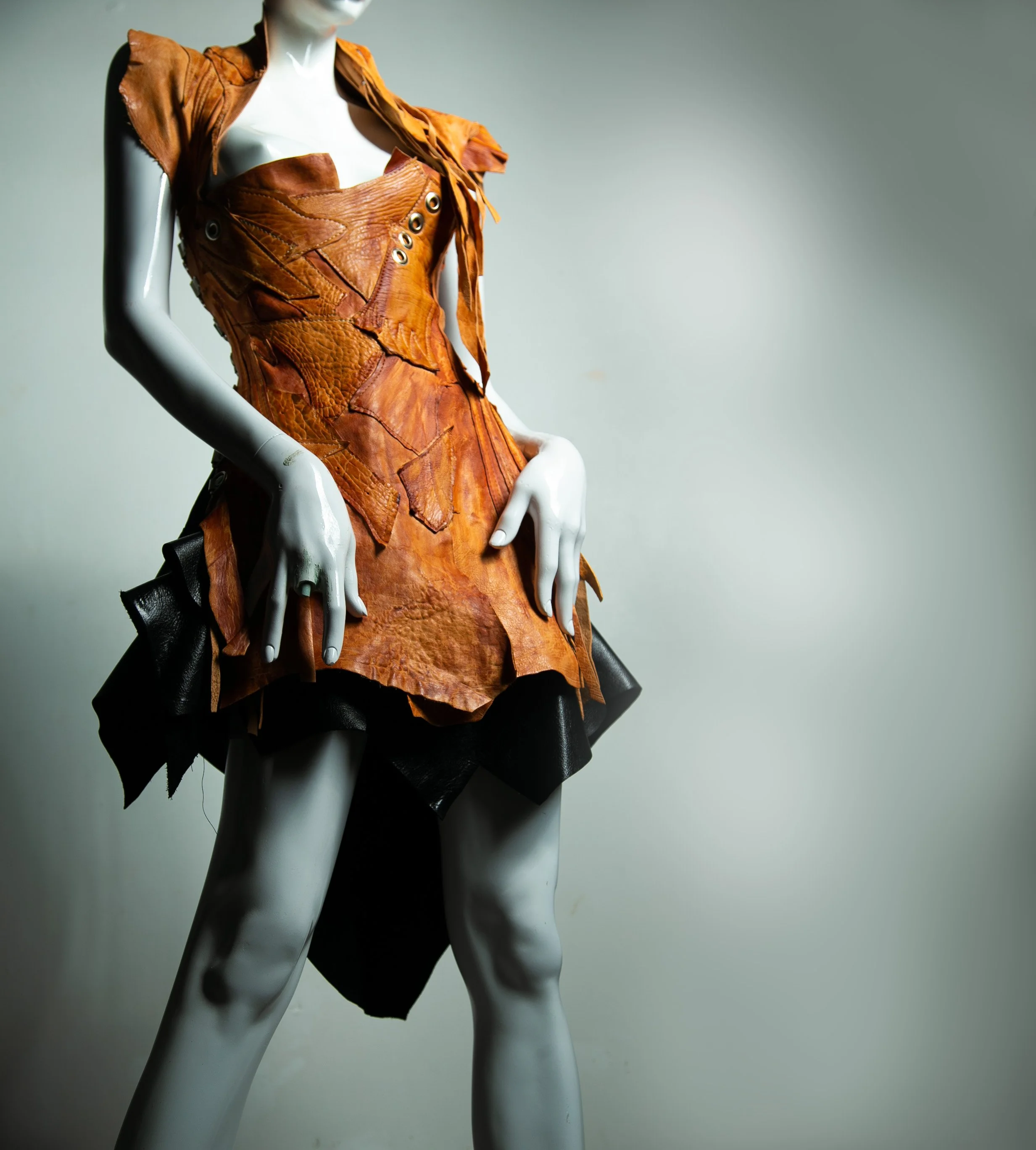 One of a Kind Handcrafted Luxury Leather Wearable Art Fashion — aakofii