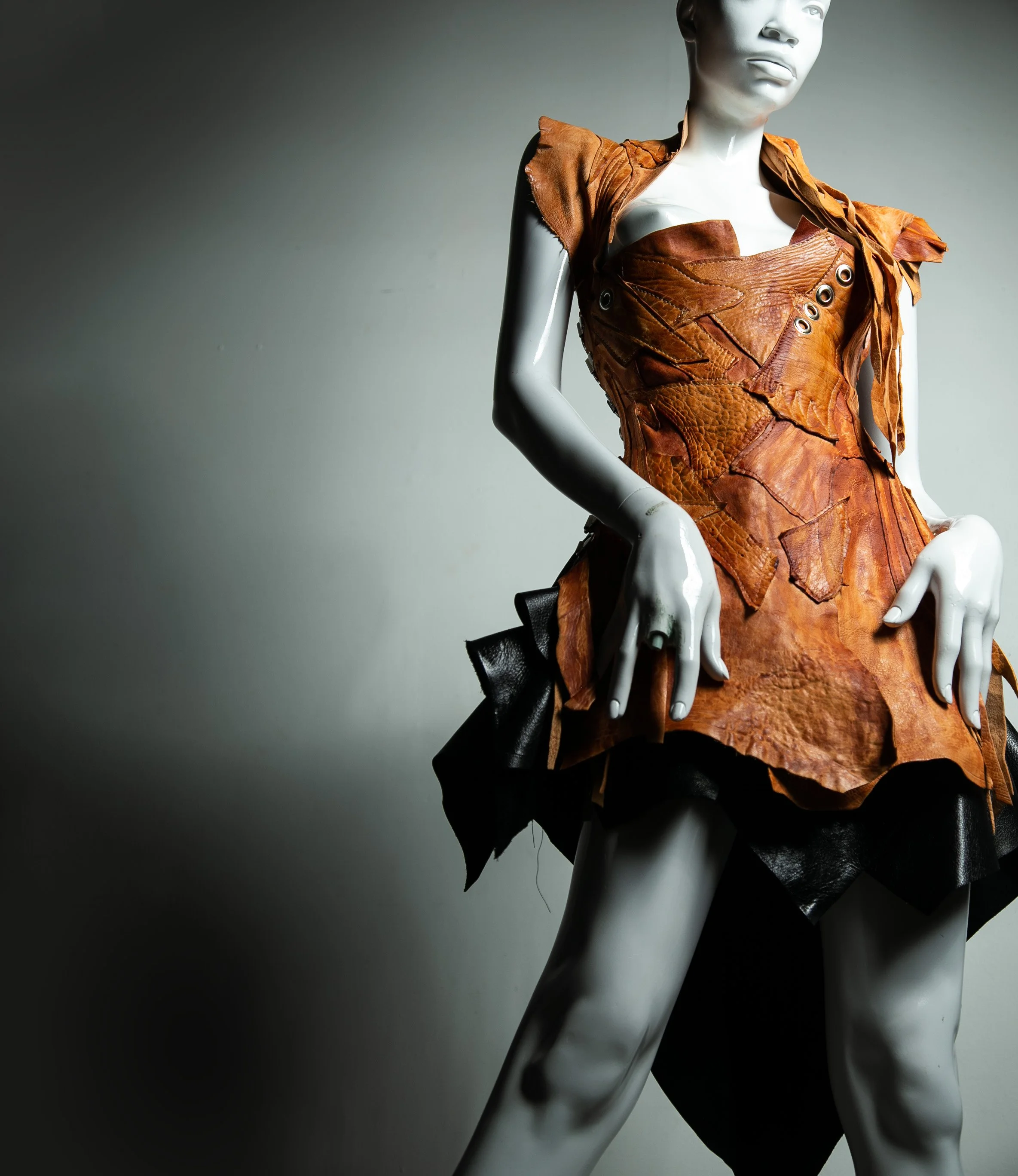 One of a Kind Handcrafted Luxury Leather Wearable Art Fashion — aakofii