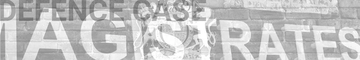 Magistrates' Court Trial - Defence Case — Defence-Barrister.co.uk