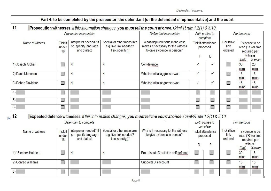 Magistrates' Court Trial - Defence Case — Defence-Barrister.co.uk