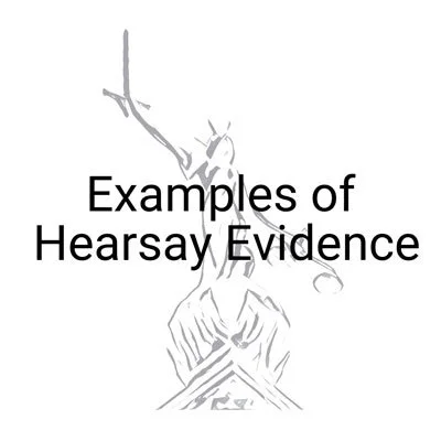 Hearsay Evidence — Defence-Barrister.co.uk