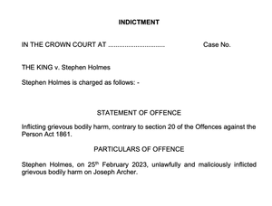 The Indictment — Defence-Barrister.co.uk