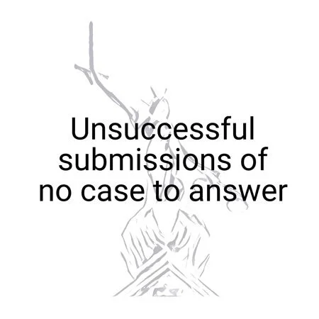 Submission of No Case to Answer — Defence-Barrister.co.uk