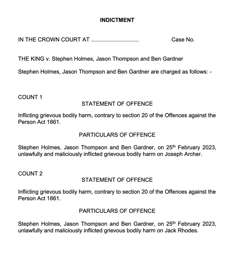 The Indictment — Defence-Barrister.co.uk