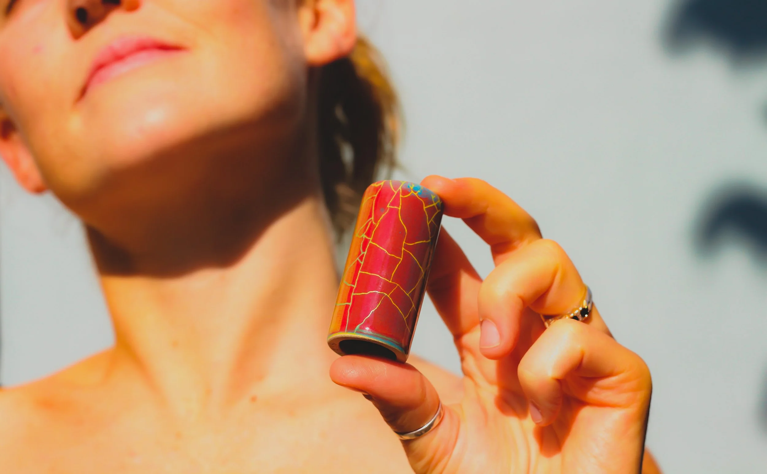 Ceramic Guitar Slides - Star Singer Slides