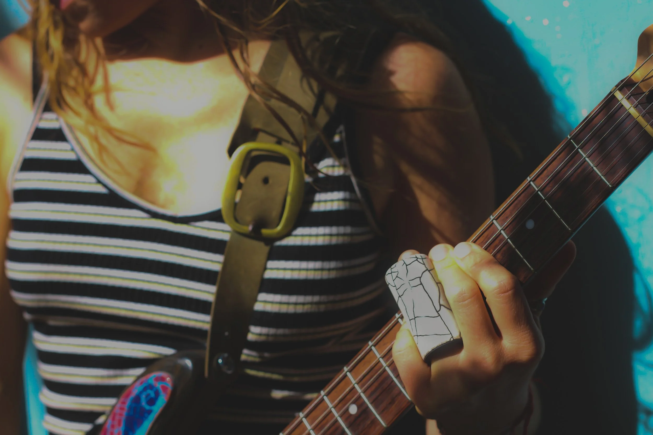 Ceramic Guitar Slides - Star Singer Slides