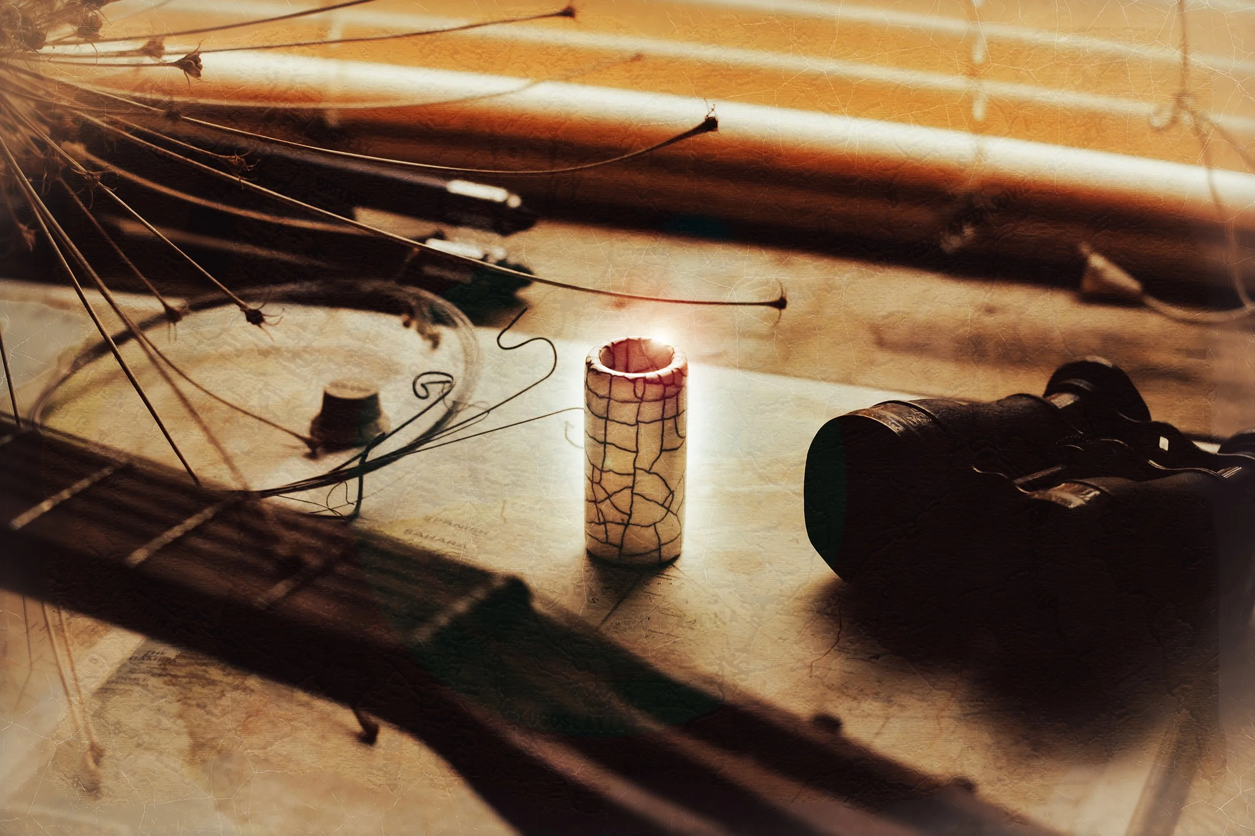 Ceramic Guitar Slides - Star Singer Slides