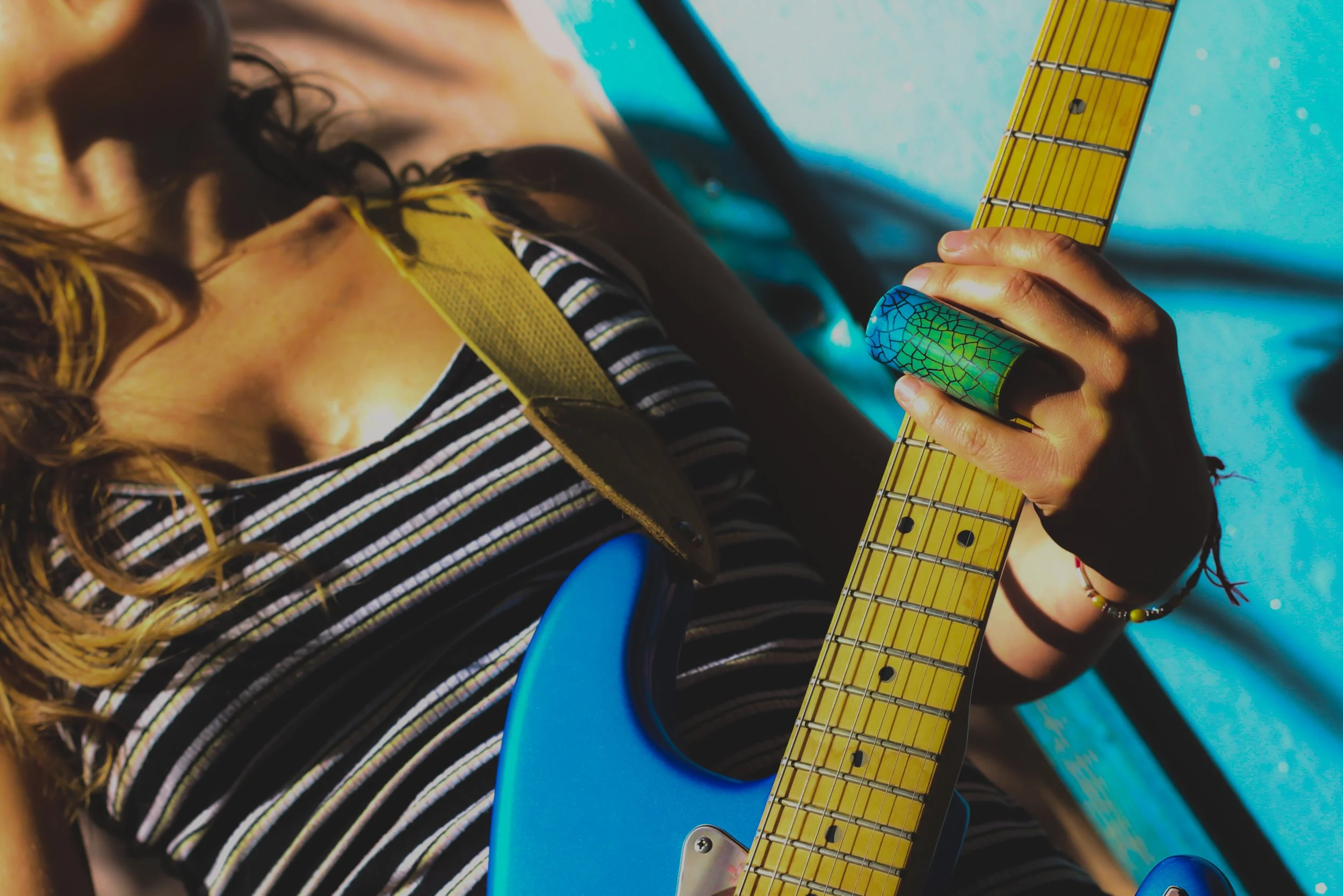 Ceramic Guitar Slides - Star Singer Slides