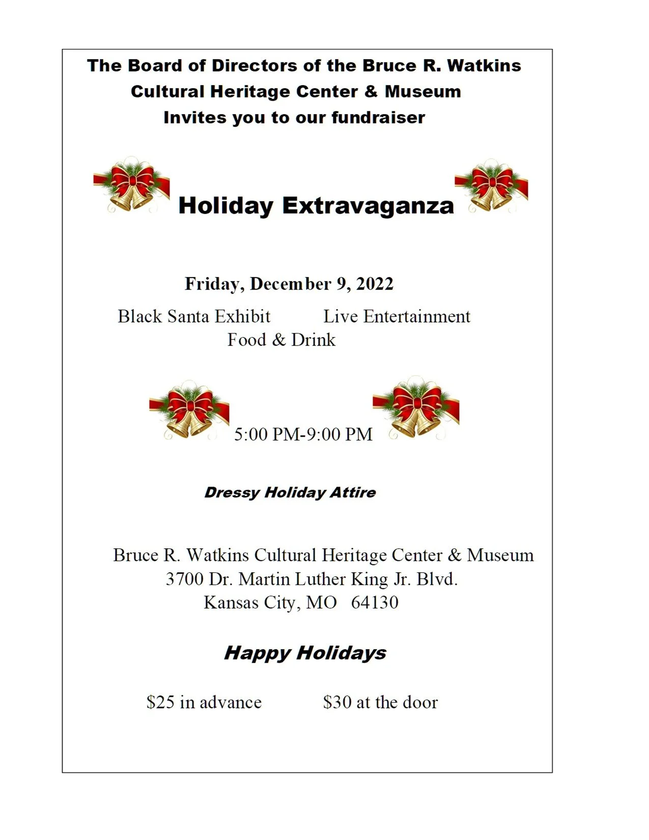 Events — Bruce R. Watkins Center