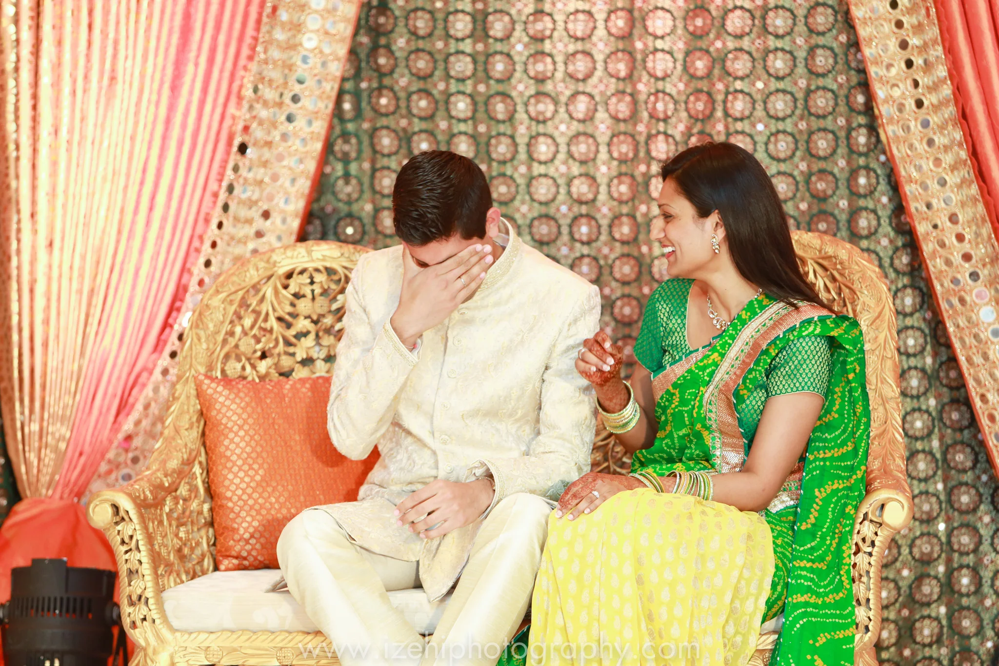 Tanuja and Ravin Mehndi Night + Indian Wedding Part 1 — Izehi ...