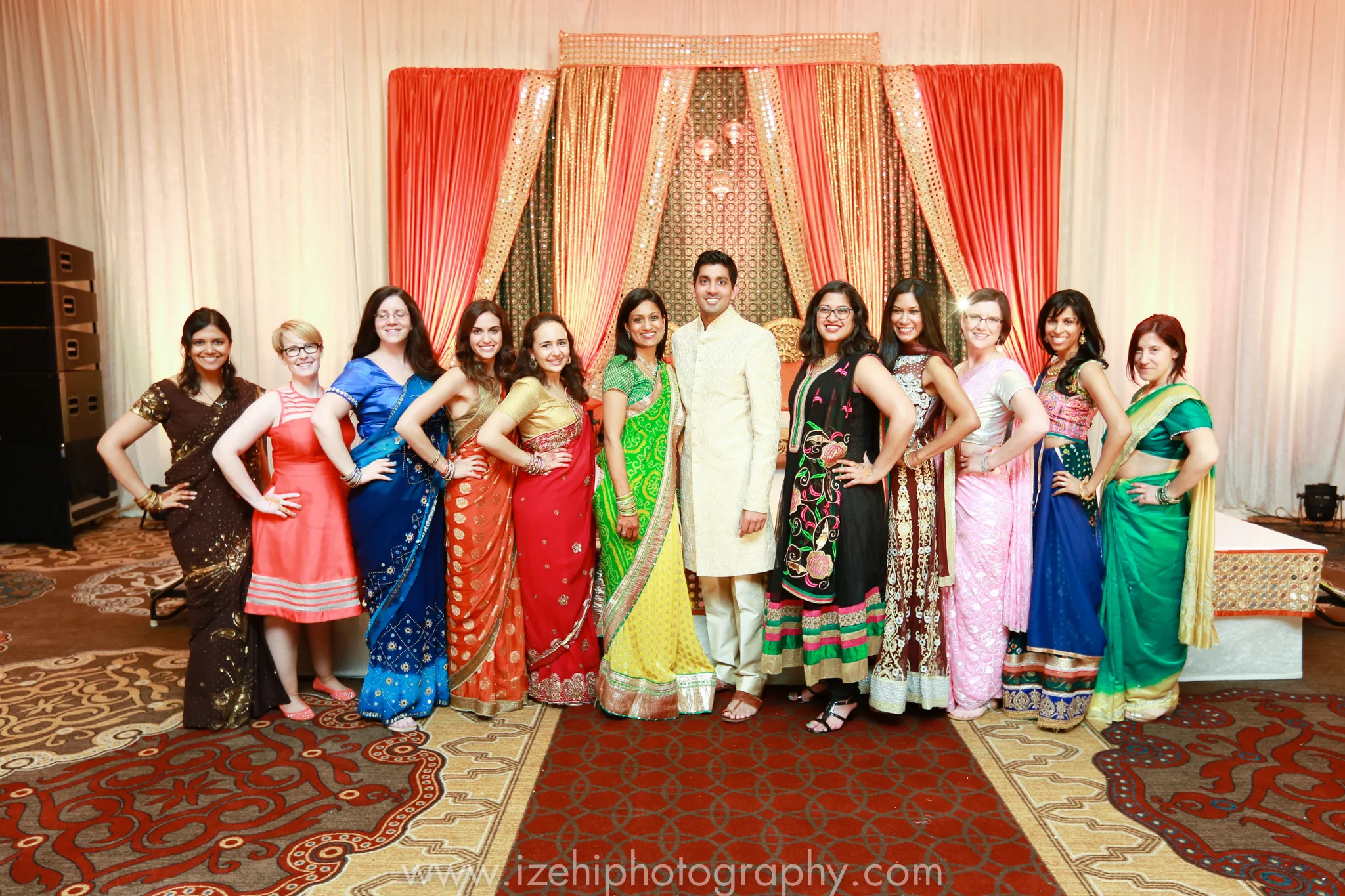 Tanuja and Ravin Mehndi Night + Indian Wedding Part 1 — Izehi ...