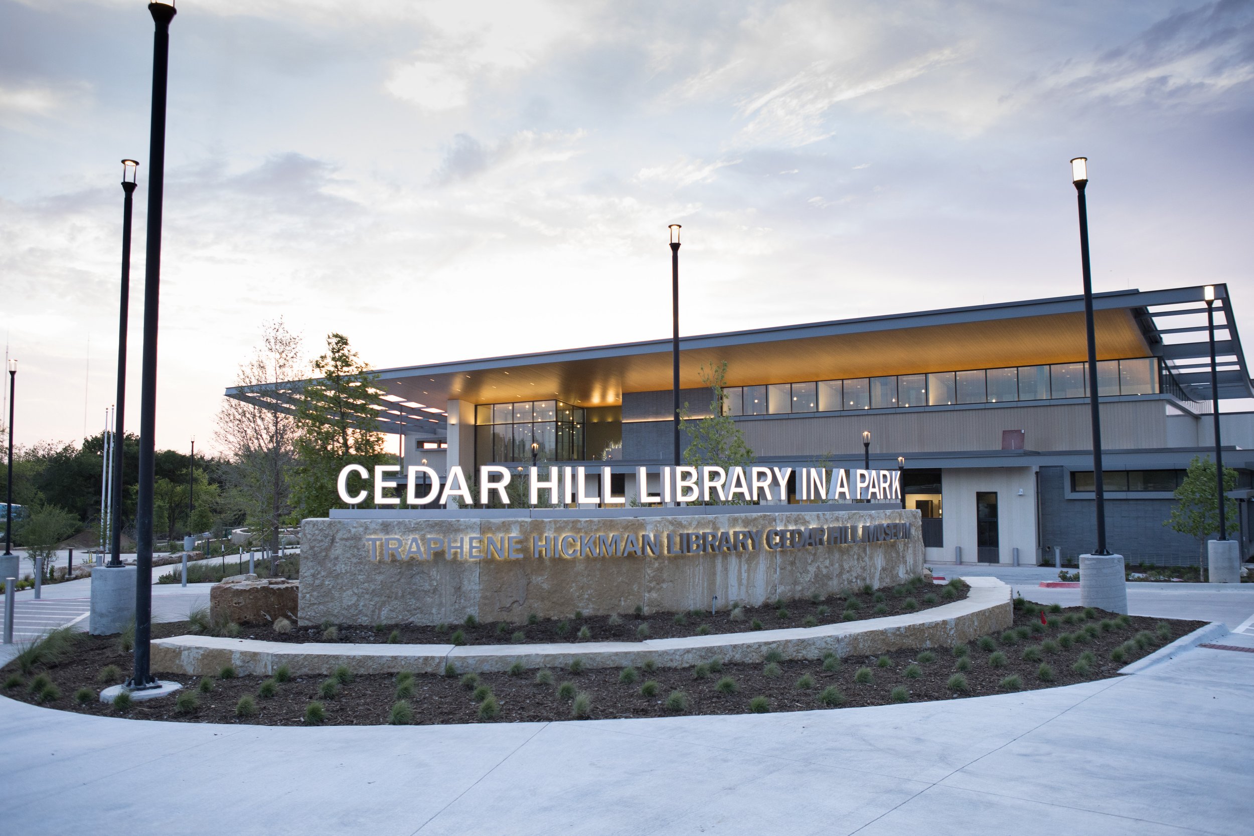 When does the new library in Cedar Hill Open — Izehi Photography ...