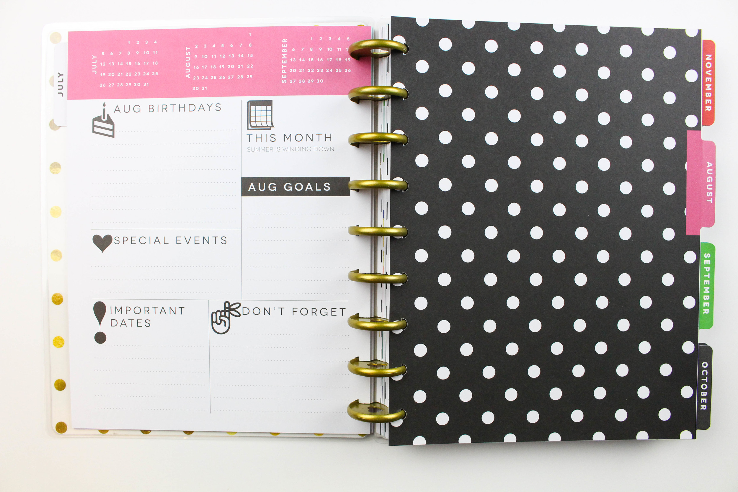 Review: Me and My Big Ideas Create 365 Happy Planner — villabeauTIFFul