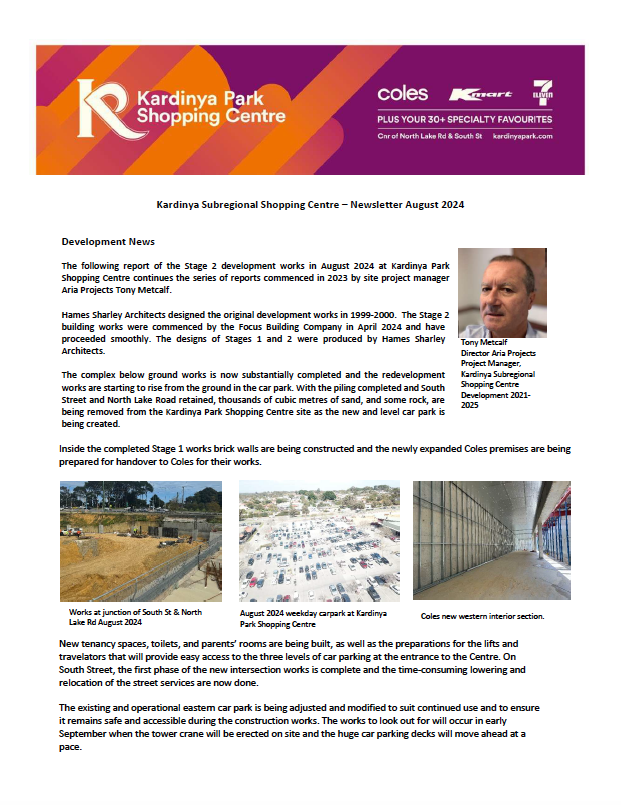 Redevelopment | Kardinya Park Shopping Centre