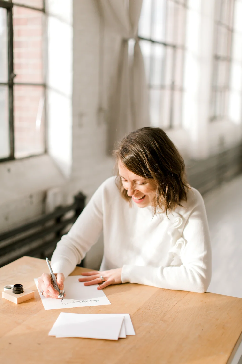 letters by ellen calligraphy