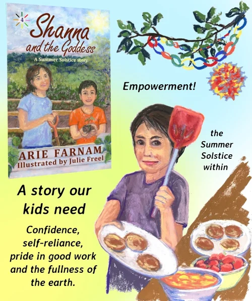 A peek inside the Beltane story: Shanna and the Water Fairy — Arie Farnam