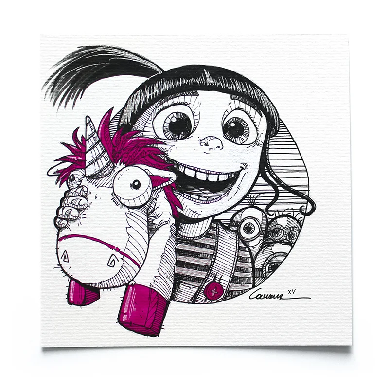 Despicable Me Agnes Its So Fluffy Drawing