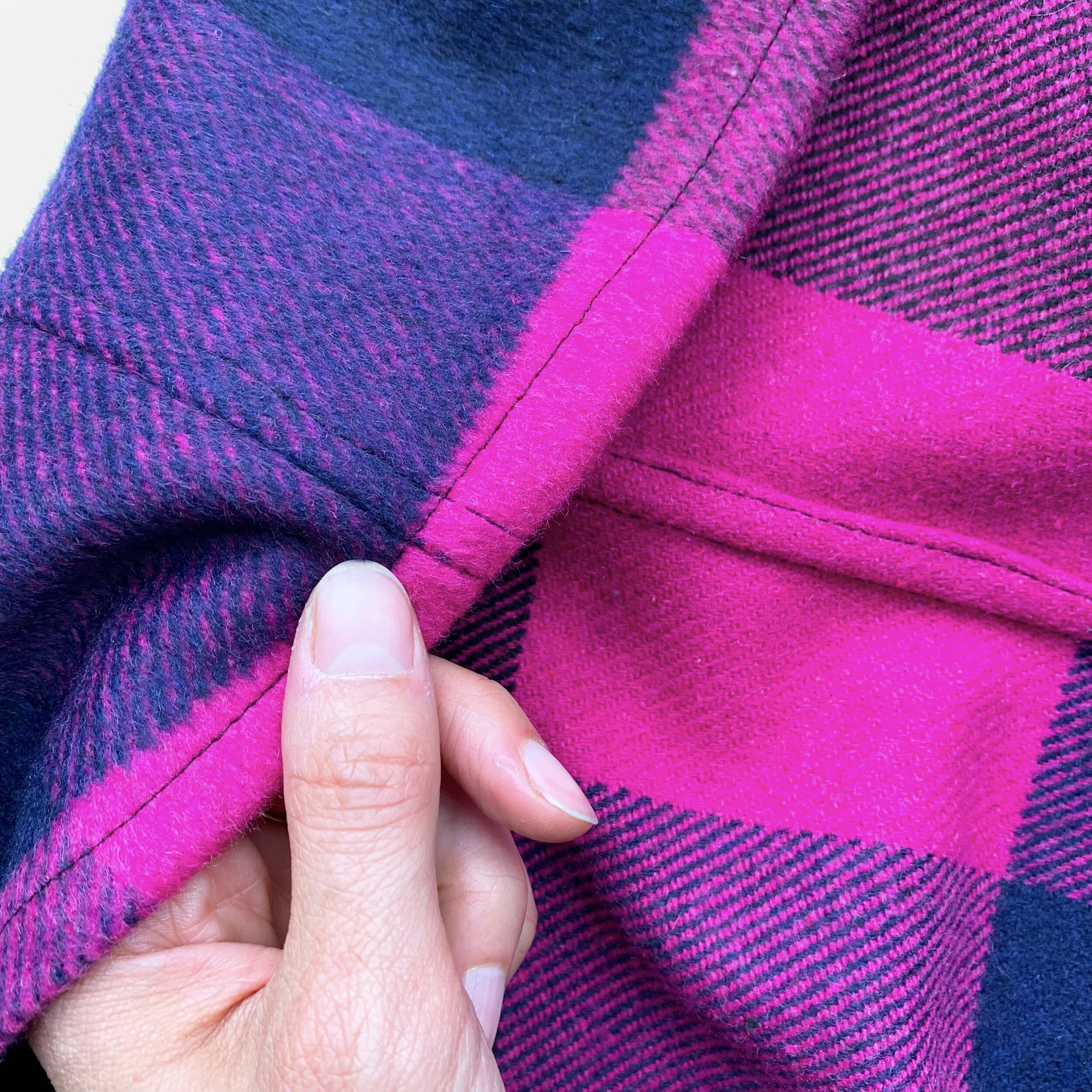 OVERSIZED PLAID WATERFALL COAT - BUTTERICK 6244 — BURIED DIAMOND