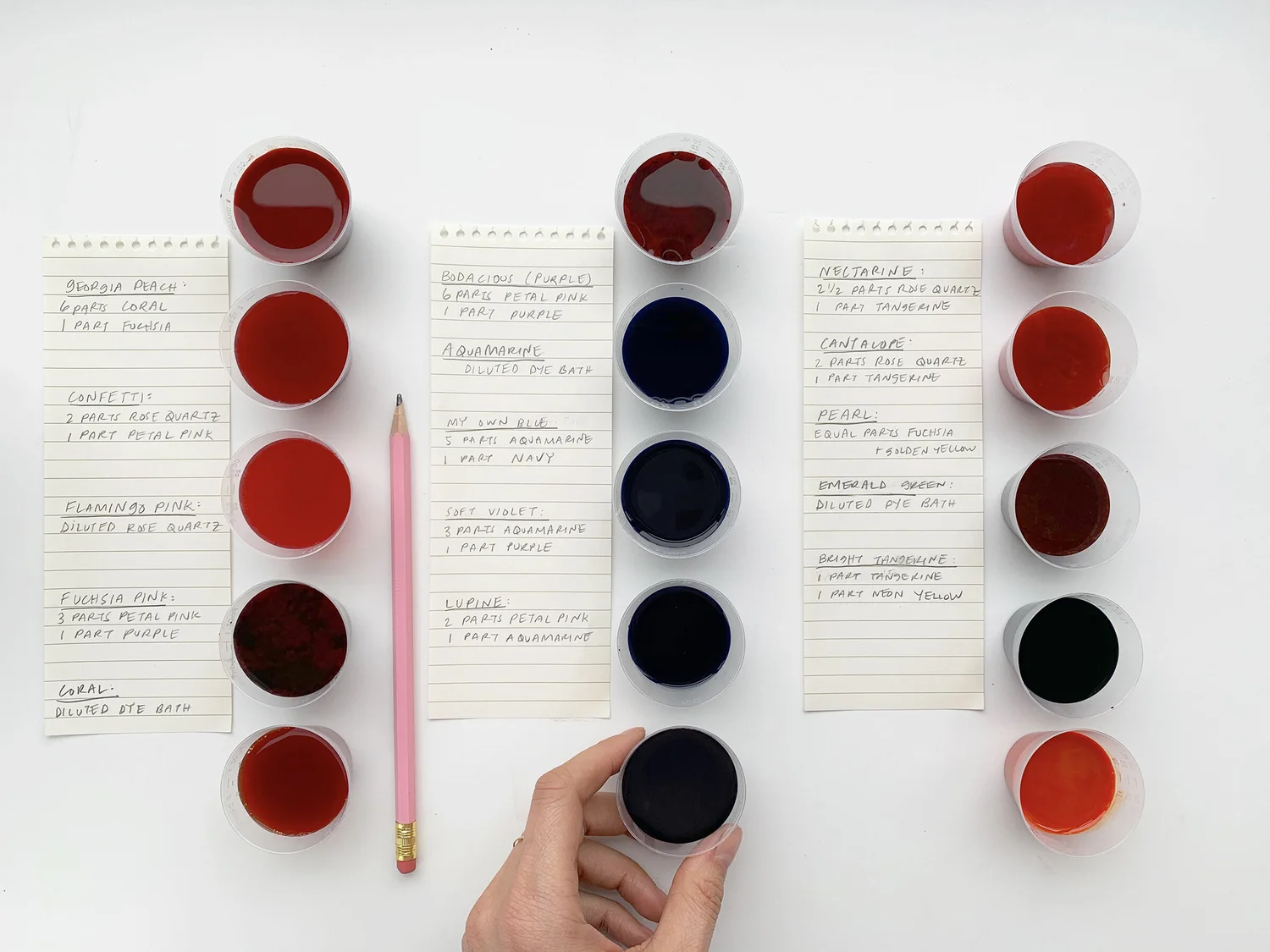 FABRIC RAINBOW: MIXING A CUSTOM COLOR WITH RIT DYE — BURIED DIAMOND