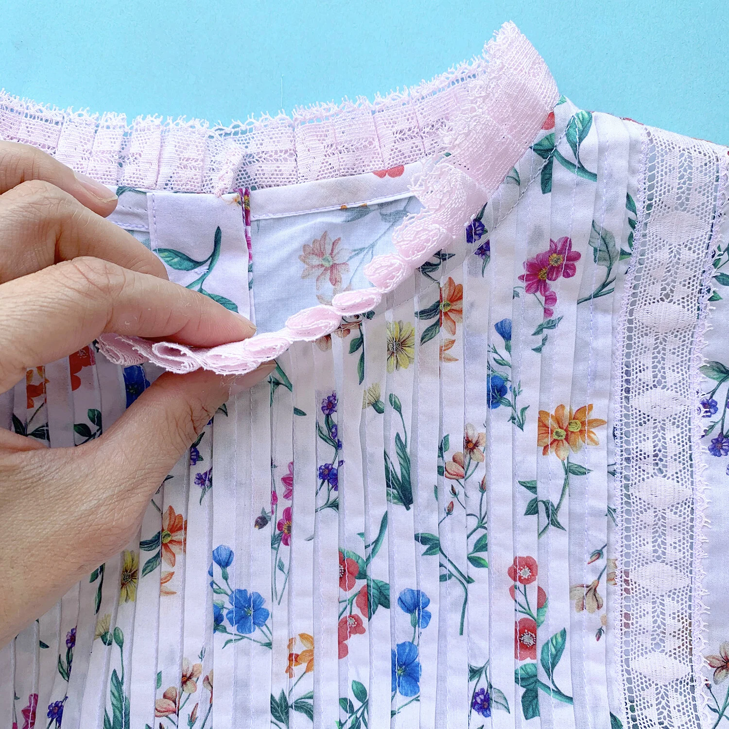 A VICTORIAN DELIGHT! TUCKS, LACE INSERTION, AND LIBERTY: VOGUE 8293 ...