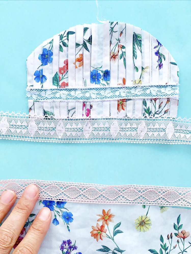 TUTORIAL: LACE INSERTION — BURIED DIAMOND