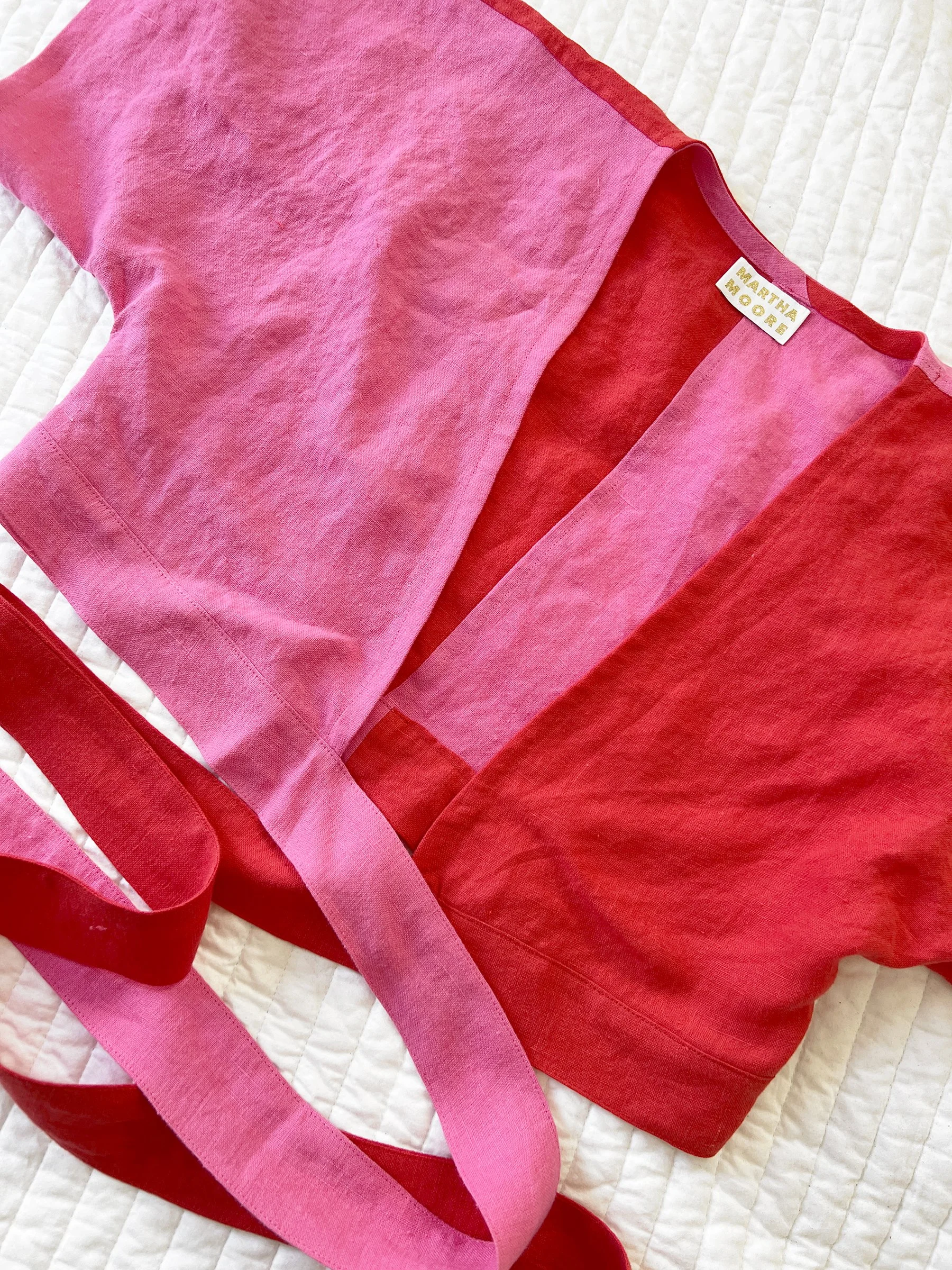 PINK & RED COLOR BLOCKED TWO PIECE - SAGUARO SET PATTERN REVIEW ...