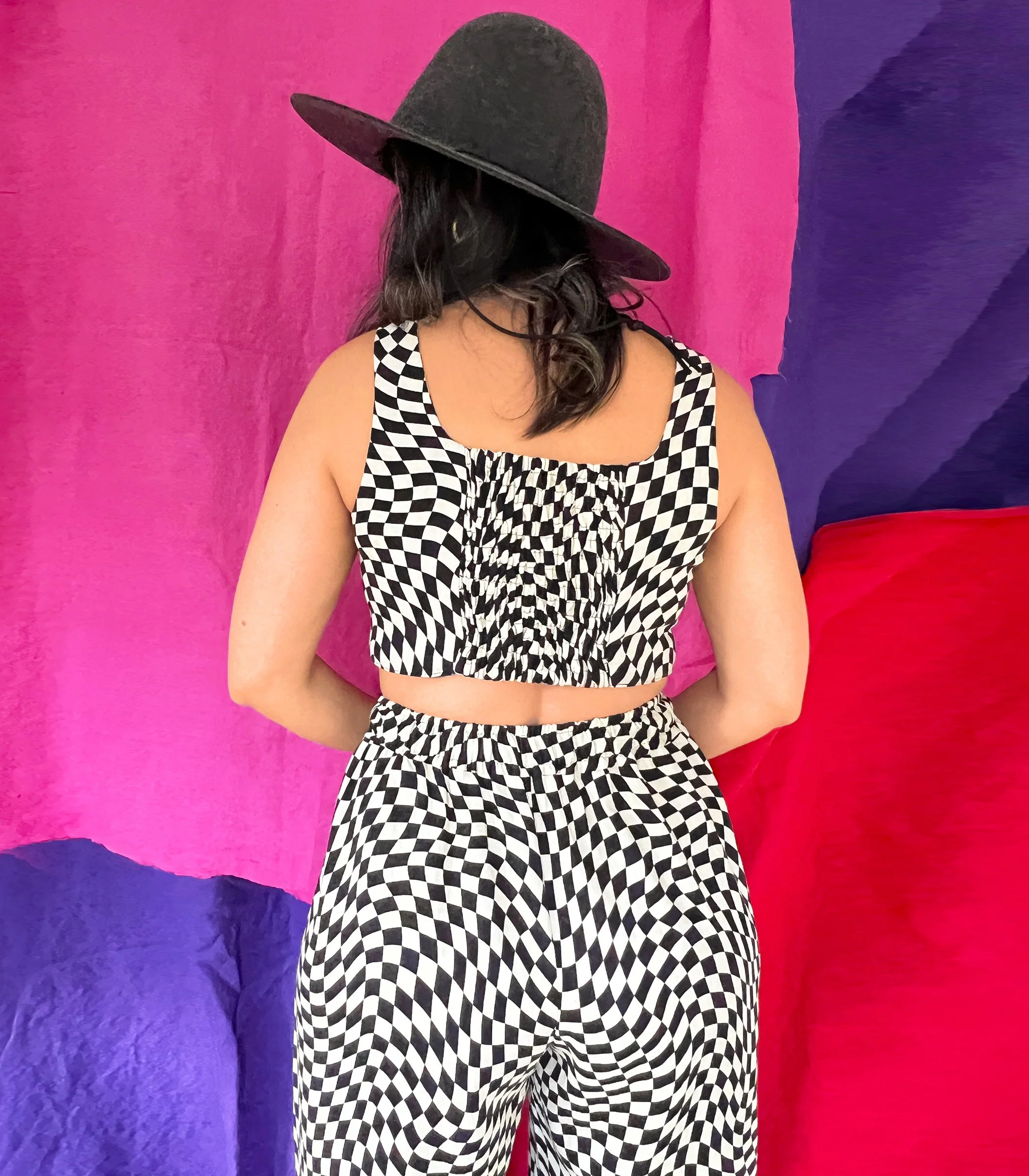 THE PERFECT WOVEN CROP TOP - NEW LOOK 6722 PATTERN REVIEW — BURIED DIAMOND