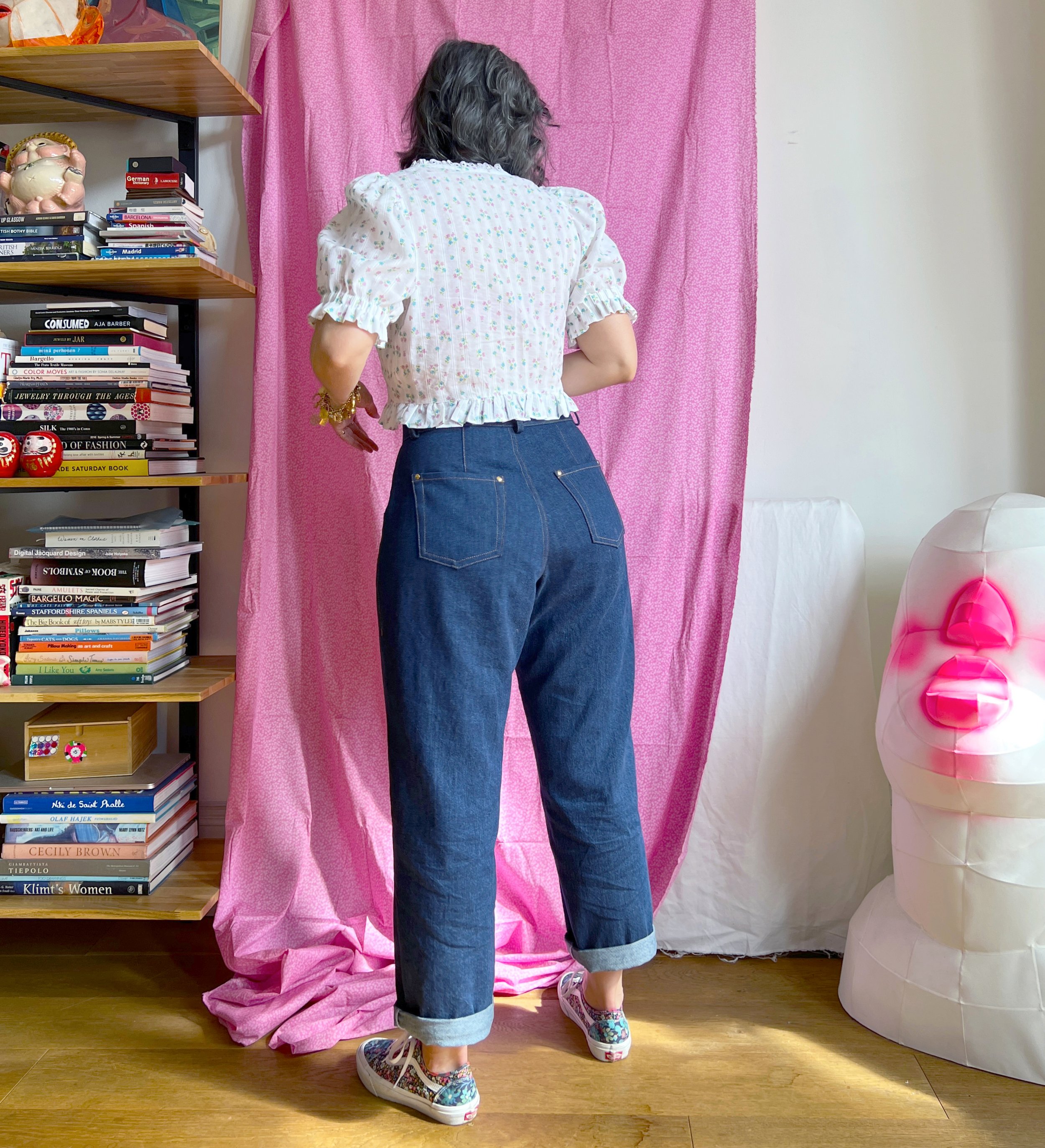 ADAMS PANT PATTERN REVIEW - I SEWED DAUGHTER JUDY PATTERNS NEW PAINTERS ...