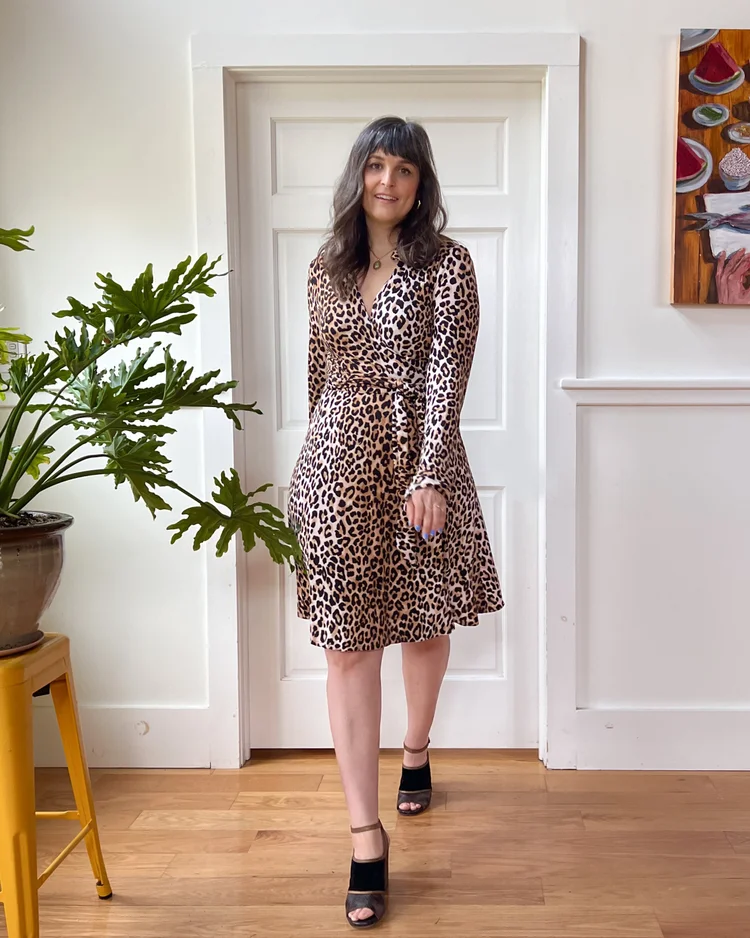 DVF WRAP DRESS RE-ISSUE - VERY EASY VOGUE V2000 REVIEW — BURIED DIAMOND
