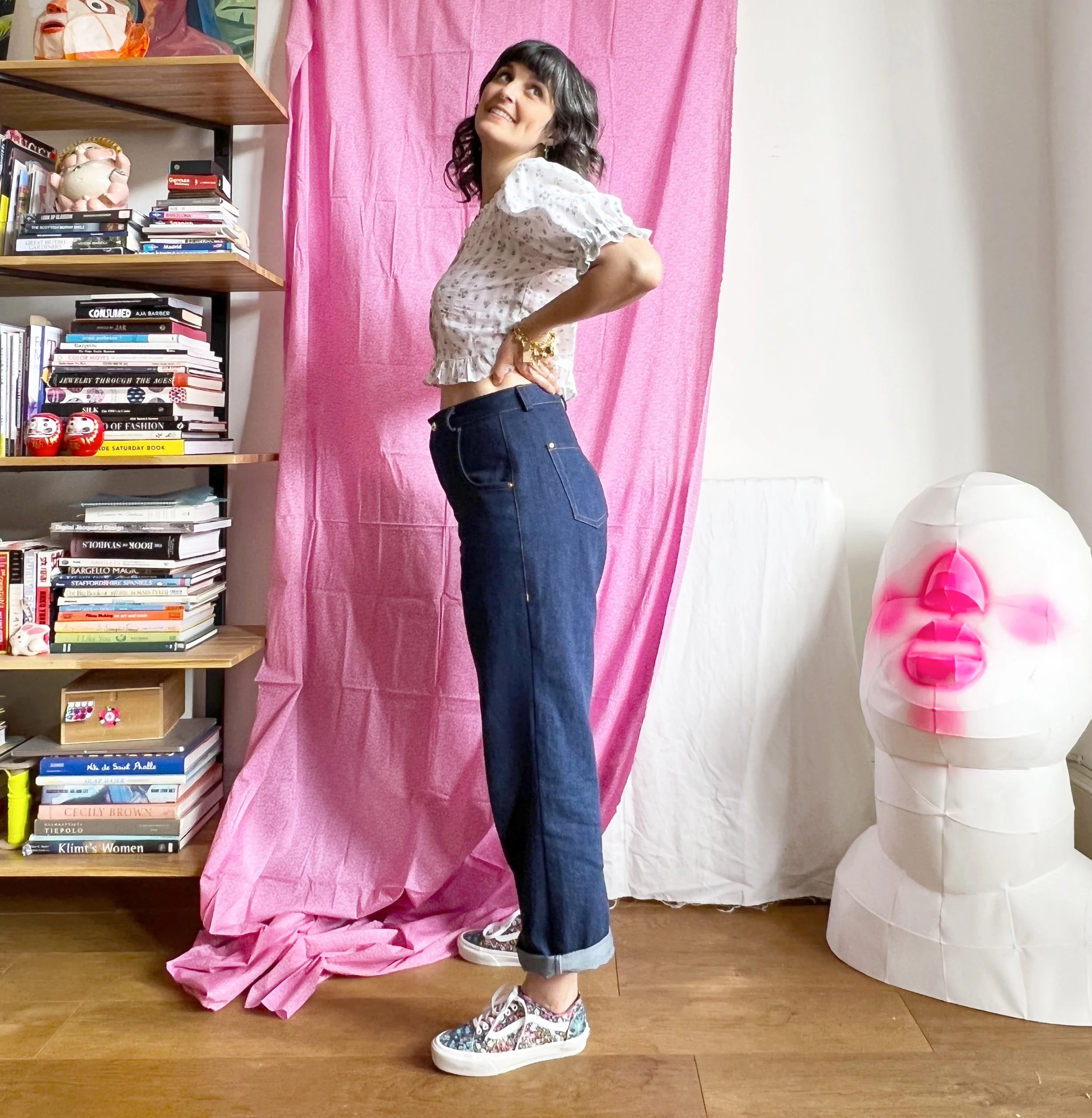 ADAMS PANT PATTERN REVIEW - I SEWED DAUGHTER JUDY PATTERNS NEW PAINTERS ...