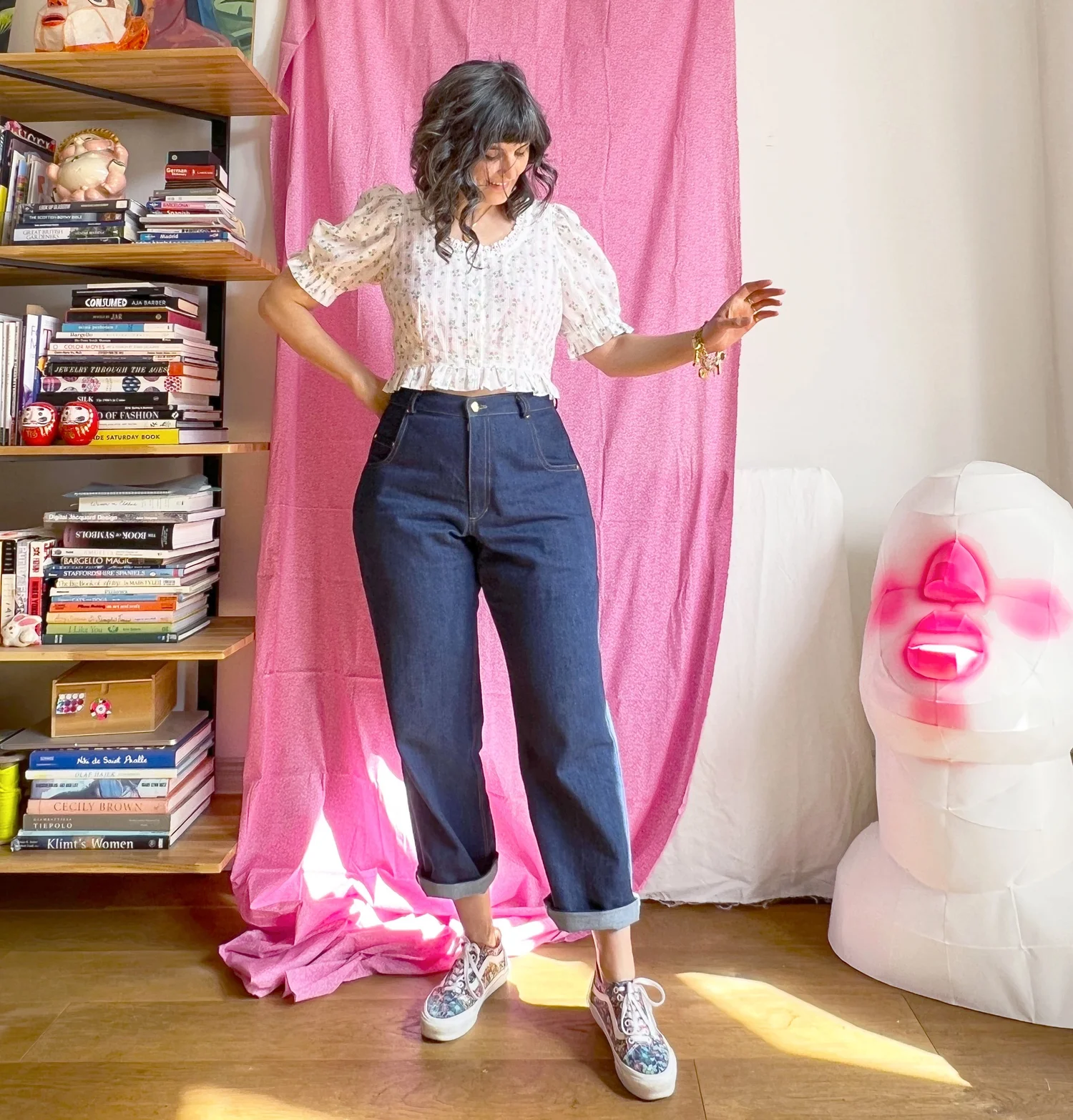 ADAMS PANT PATTERN REVIEW - I SEWED DAUGHTER JUDY PATTERNS NEW PAINTERS ...