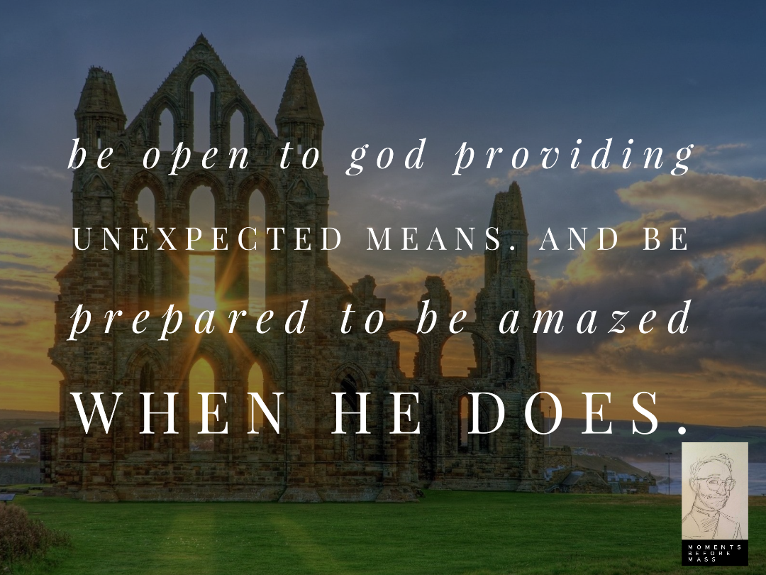 Unexpected means — Moments Before Mass