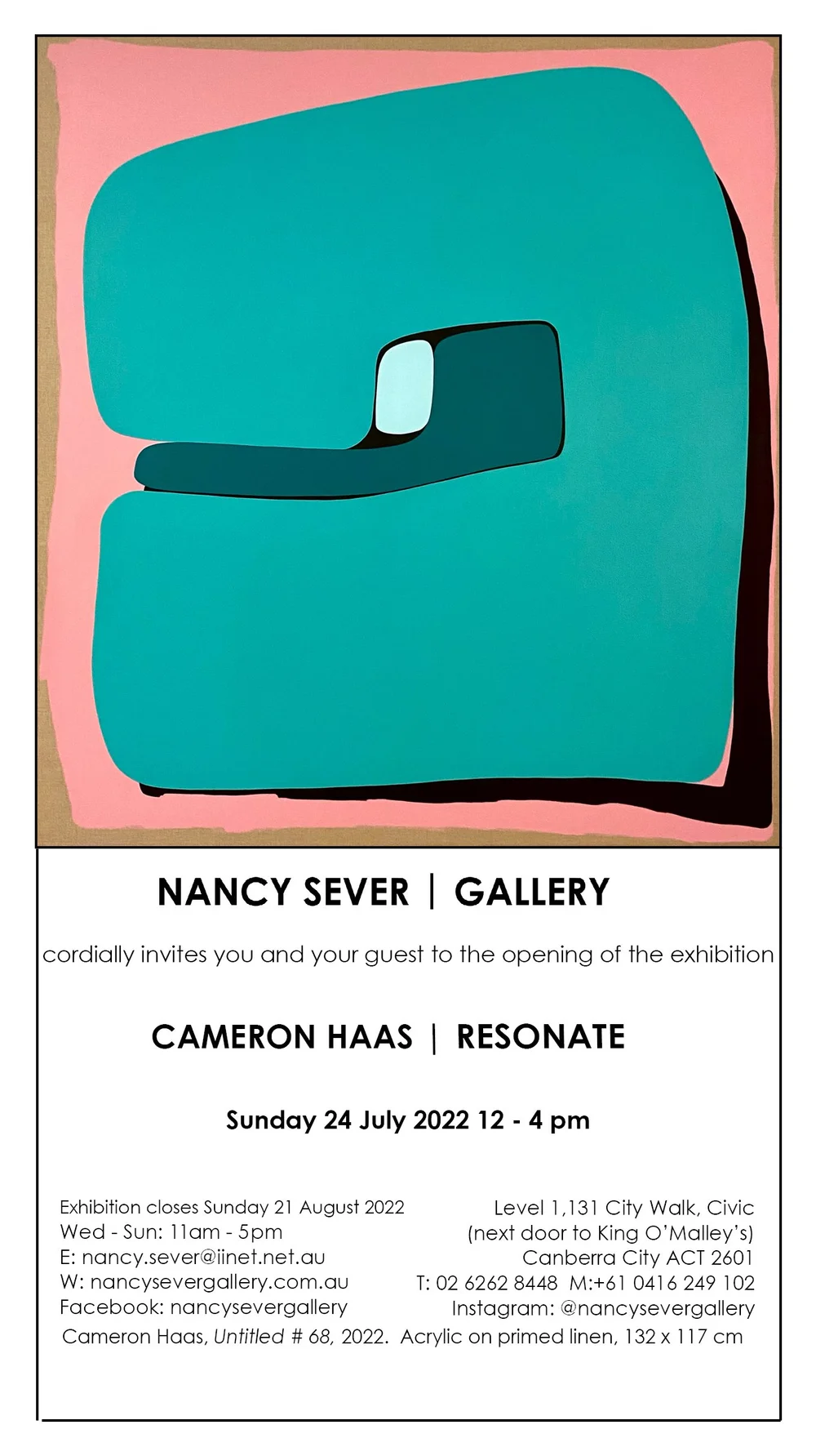 CAMERON HAAS — NANCY SEVER | GALLERY