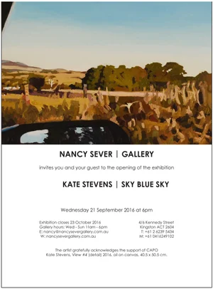 KATE STEVENS — NANCY SEVER | GALLERY