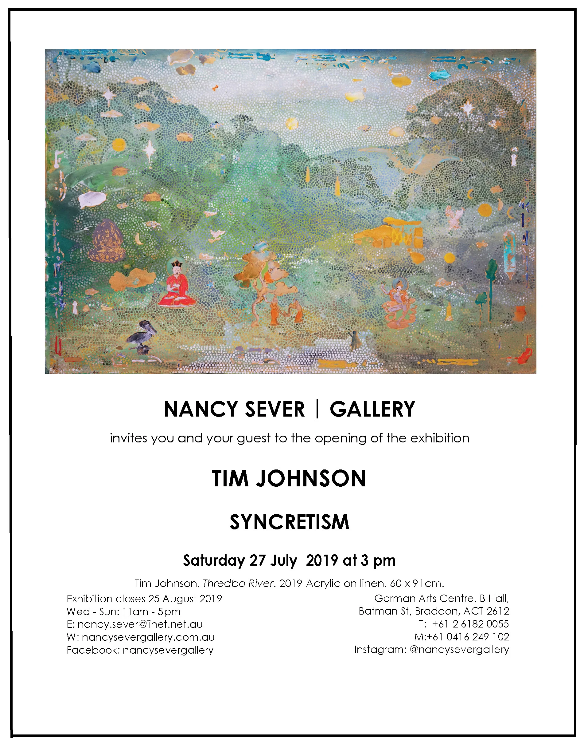 TIM JOHNSON — NANCY SEVER | GALLERY