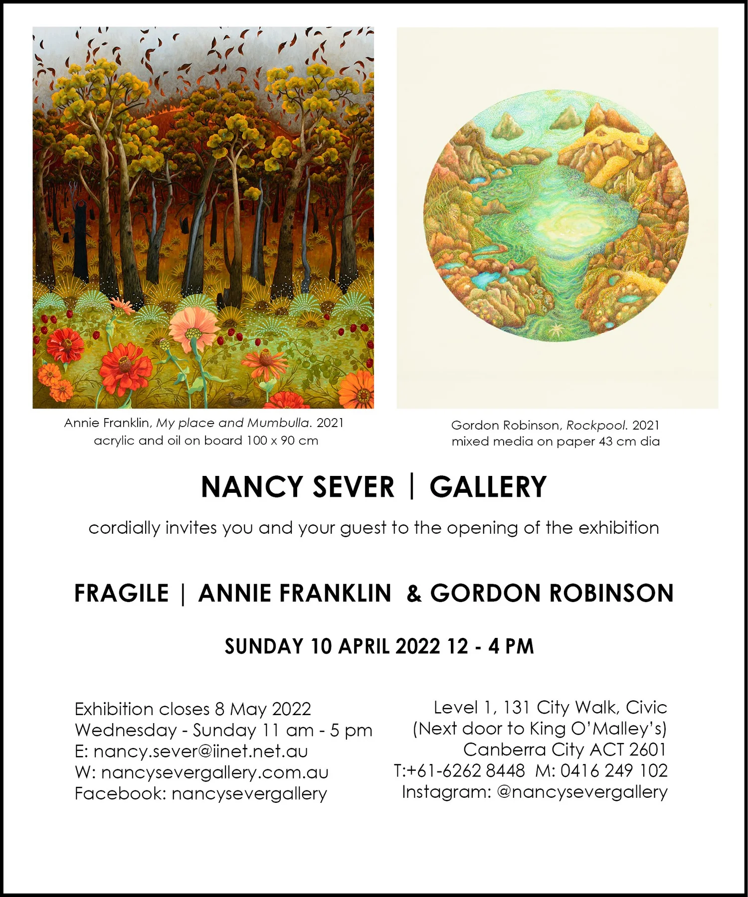 ANNIE FRANKLIN — NANCY SEVER | GALLERY