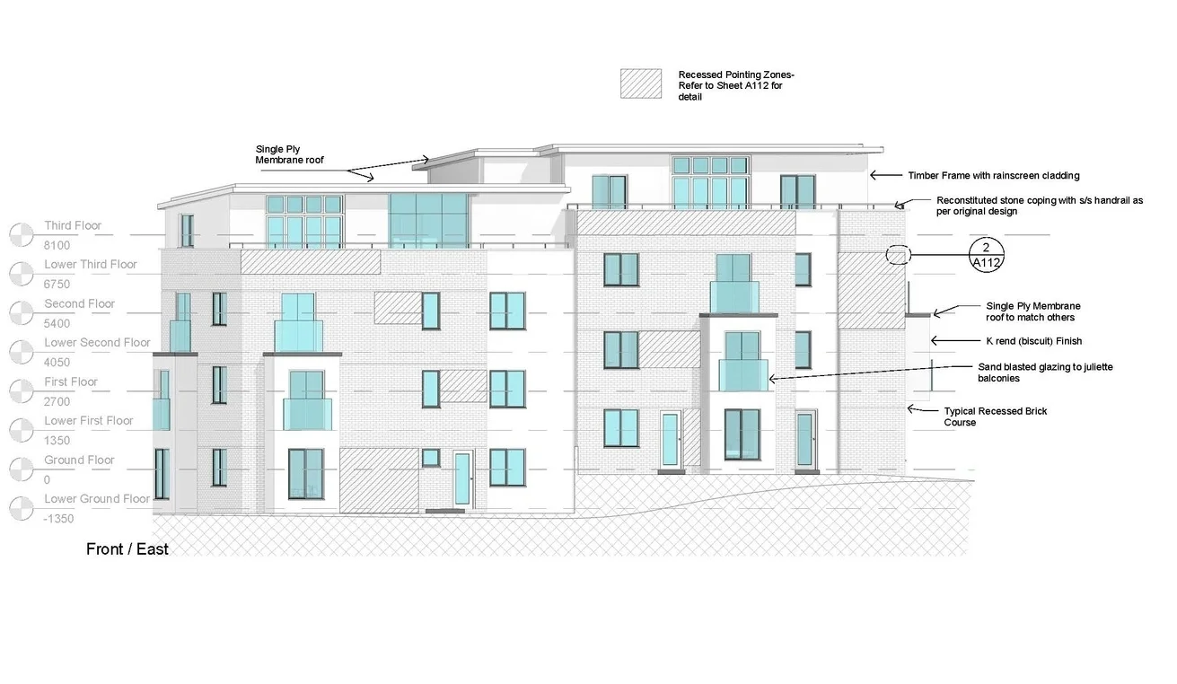 AM2 architects -Sherwood Rise Apartments, Nottingham
