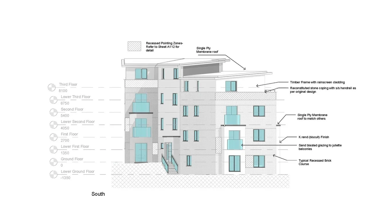 AM2 architects -Sherwood Rise Apartments, Nottingham