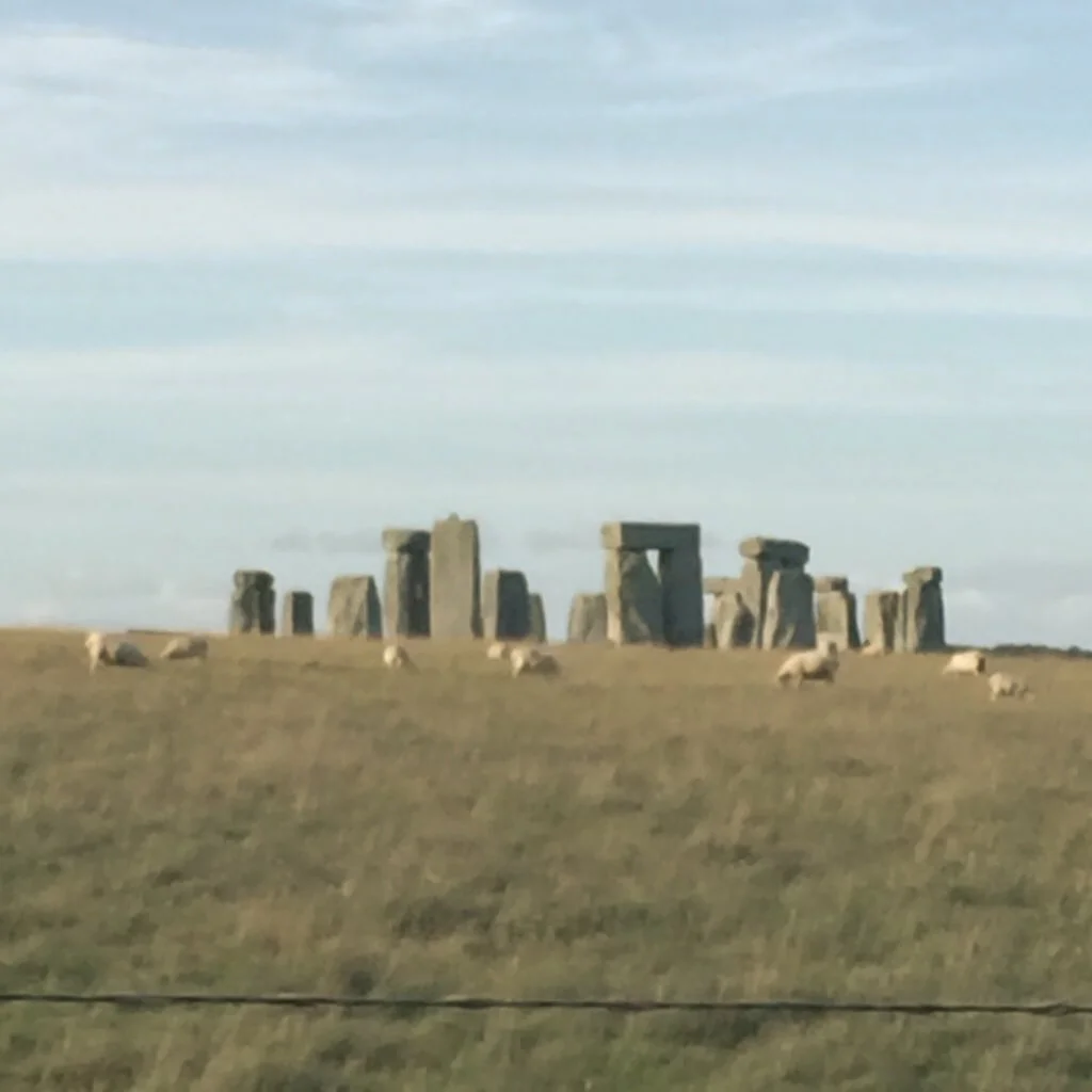 Stones-Stonehenge-Wiltshire-Out the Window on the A303. — Edgeland Observer