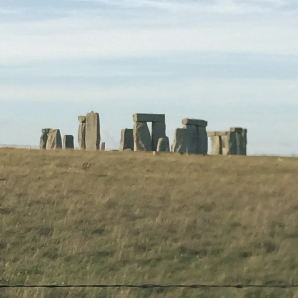 Stones-Stonehenge-Wiltshire-Out the Window on the A303. — Edgeland Observer