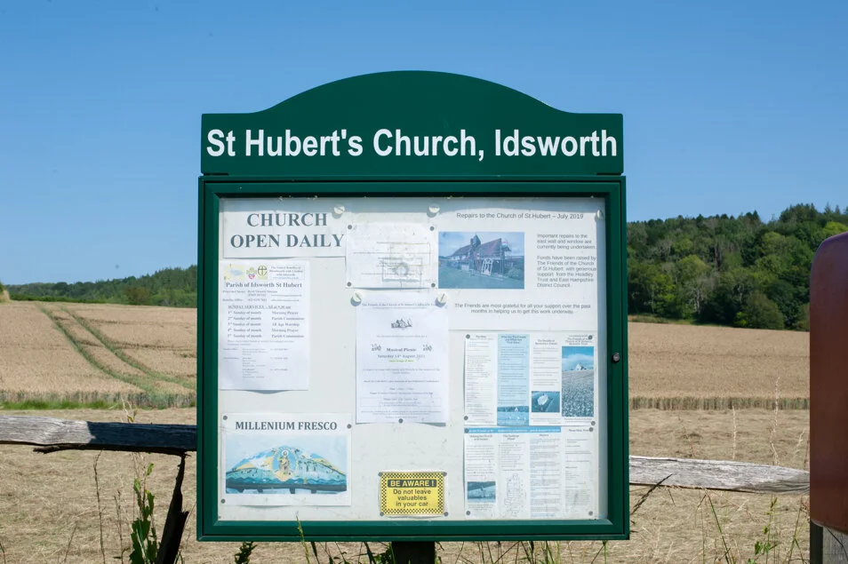Churches- St Hubert's-Idsworth-Hampshire. — Edgeland Observer.