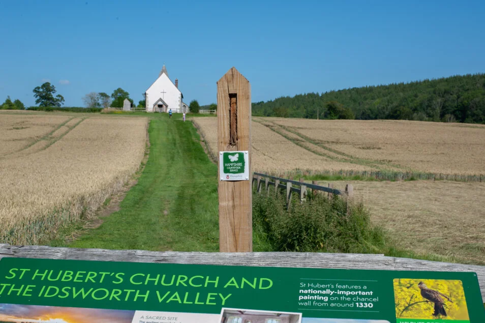Churches- St Hubert's-Idsworth-Hampshire. — Edgeland Observer.